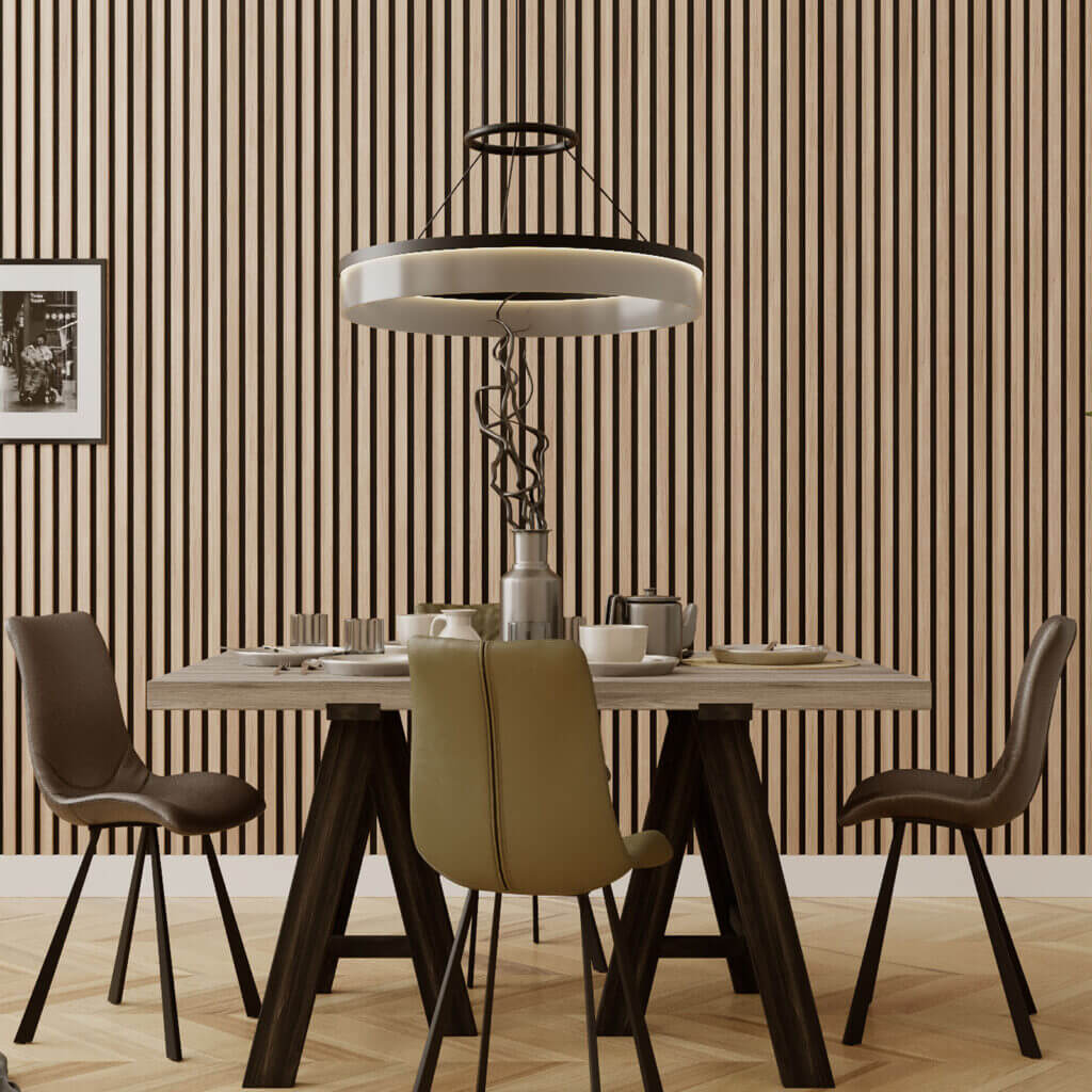 Acoustic Wood Wall Slat Panelling - WoodWall
